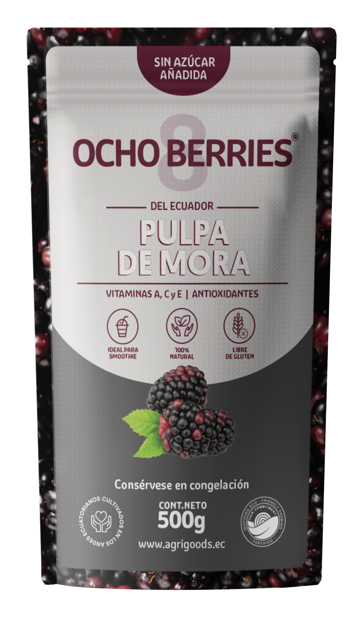 Pulpa de Mora – Agrigoods S.A.